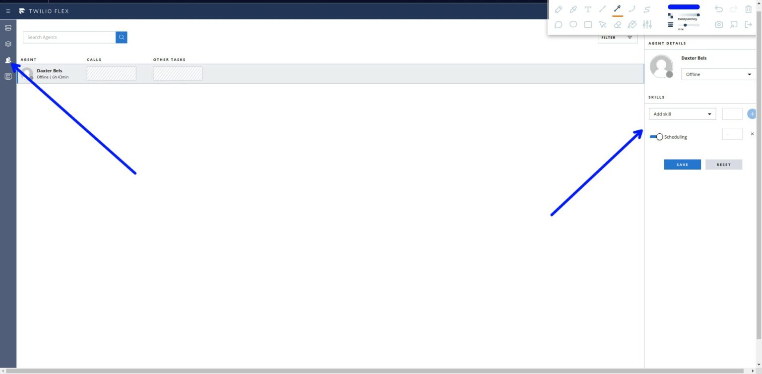 Route Twilio Flex calls by skill using Twilio Studio
